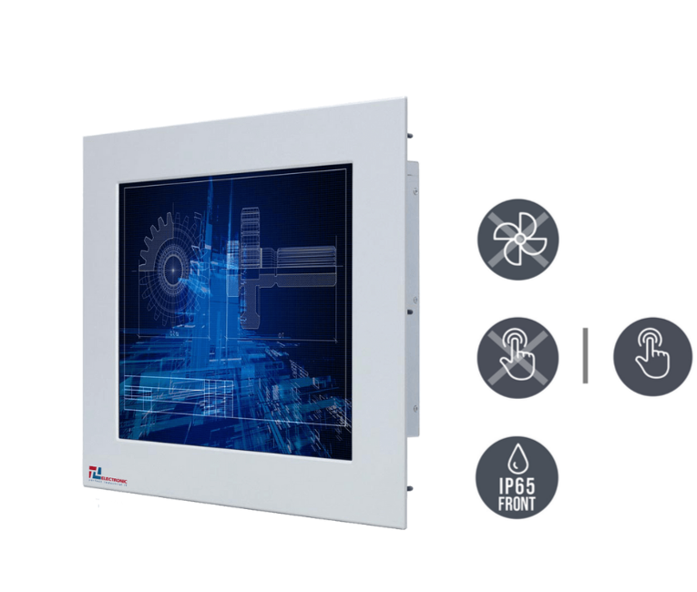 R15IP7T-OFC3_PMA | Touch-Screen funzionamento con un dito | Montaggio a pannello (installazione ...